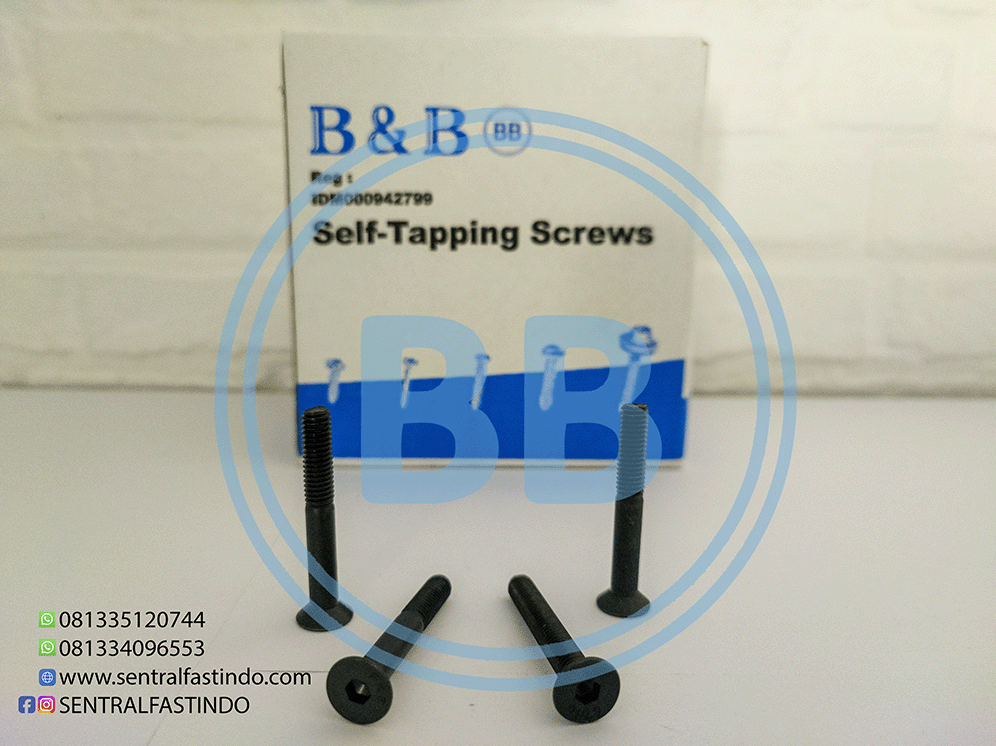 Baut Socket Countersunk L - JFL - Sentral Fastindo